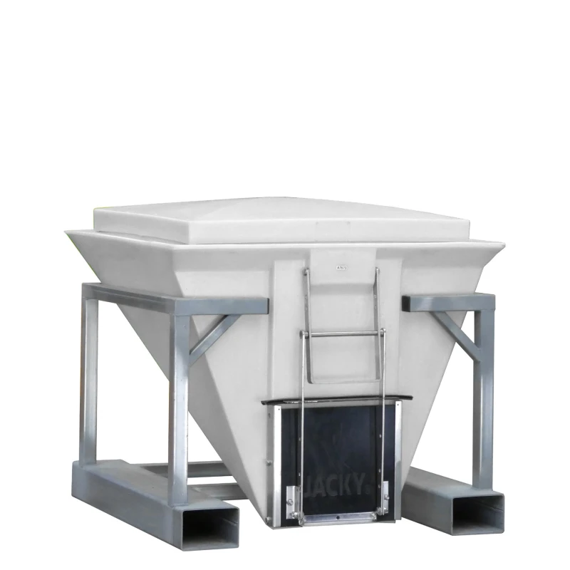 230L Side Discharge Hopper Bin